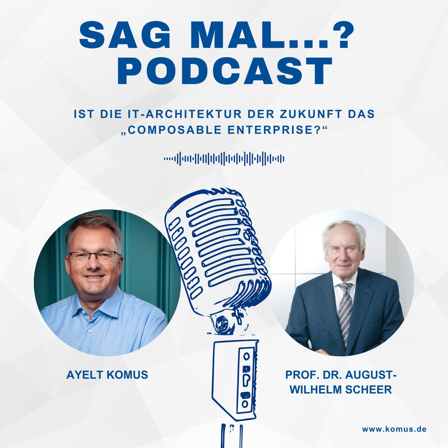 Prof. Dr. August-Wilhelm Scheer über die Zukunft der IT-Architektur im ...