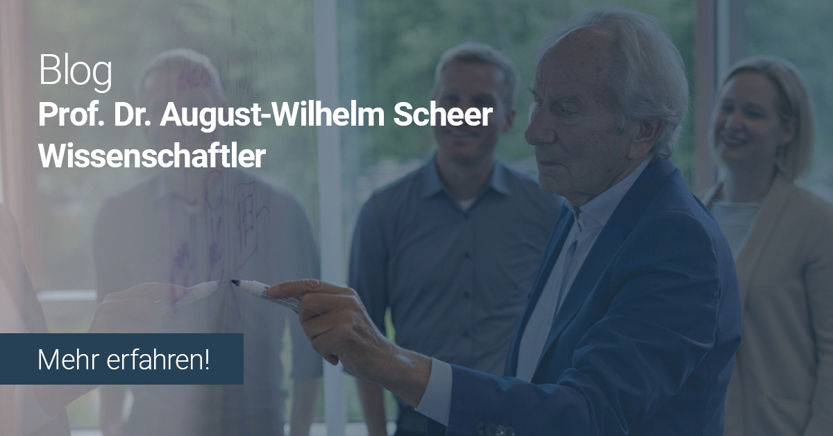 Prof. Dr. August-Wilhelm Scheer: Wissenschaftler